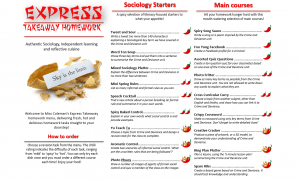 ShortCutstvTakeaway Homework Menus: The Basics